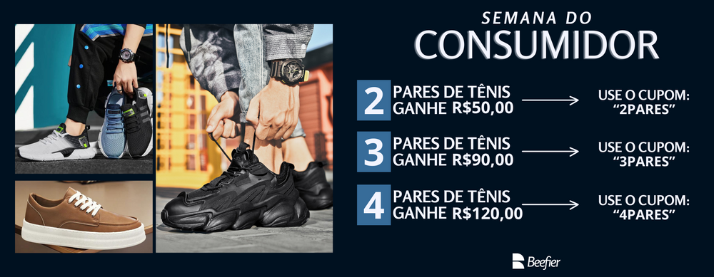 Beefier - Calçados Modernos e Confortáveis ao Seu Alcance